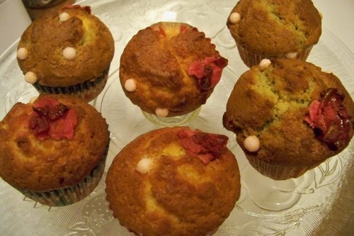 Cuisine en folie: Préparation Muffins américain à la rose