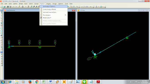 Tutorial SAP200 Part 1 (Menghitung Reaksi Perletakan dan menggambar ...