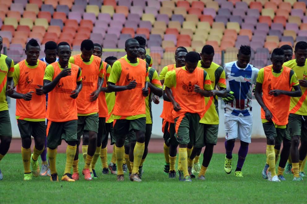 Photos of Nigerian Football league stars as they jet off to Spain for ...