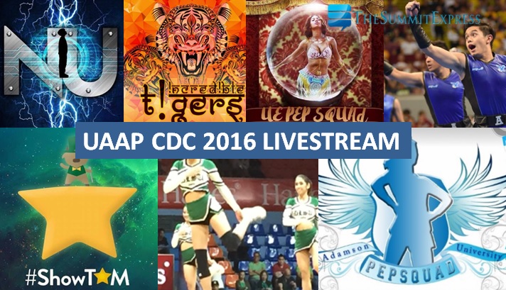LIVESTREAM: UAAP Cheerdance Competition CDC 2016 video