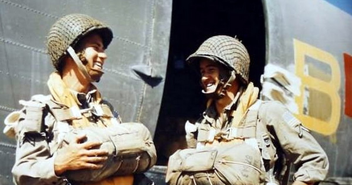 World War II in Color: Men of 509th Parachute Infantry Battalion in ...