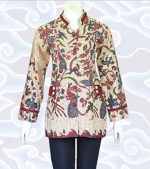 15 Model Baju Batik Formal Wanita Modern Terbaru 2019 | Model Baju ...