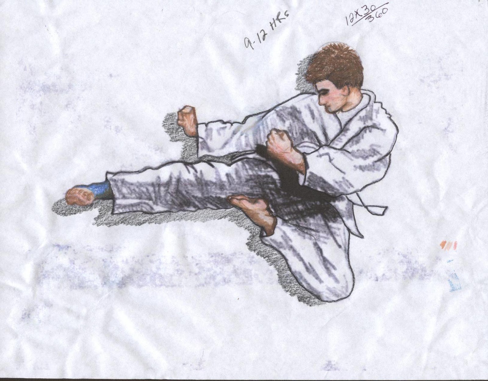 Artistic Pursuits: Bushi Karate Murals