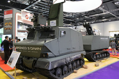DEFENSE STUDIES: ST Kinetics Unveils Bronco Tracked Vehicle for ...