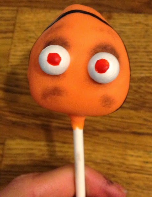Batter up!: Finding Nemo Cake Pops