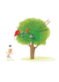 Books for Zero and Up: Stuck by Oliver Jeffers