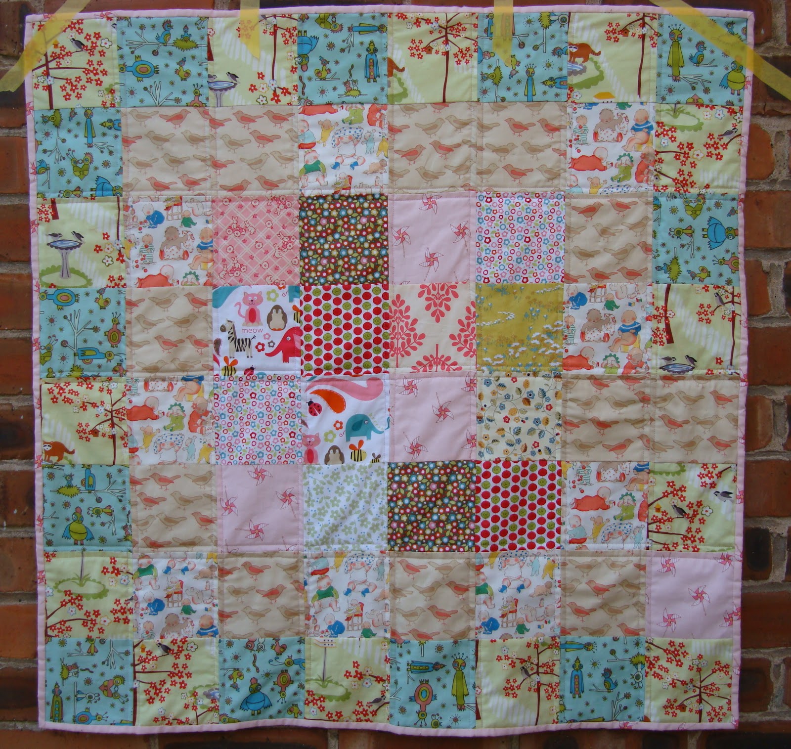 Girly Garden Quilt and other presents! / CHARM ABOUT YOU