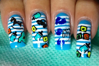 FAB UR NAILS: RANDOM NAIL ART