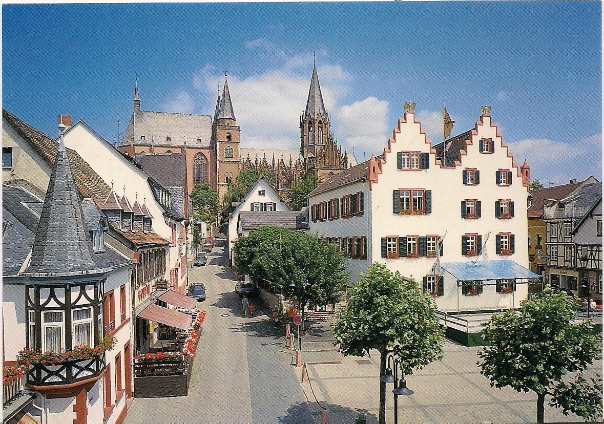 postcards2lufra: Oppenheim on the Rhine