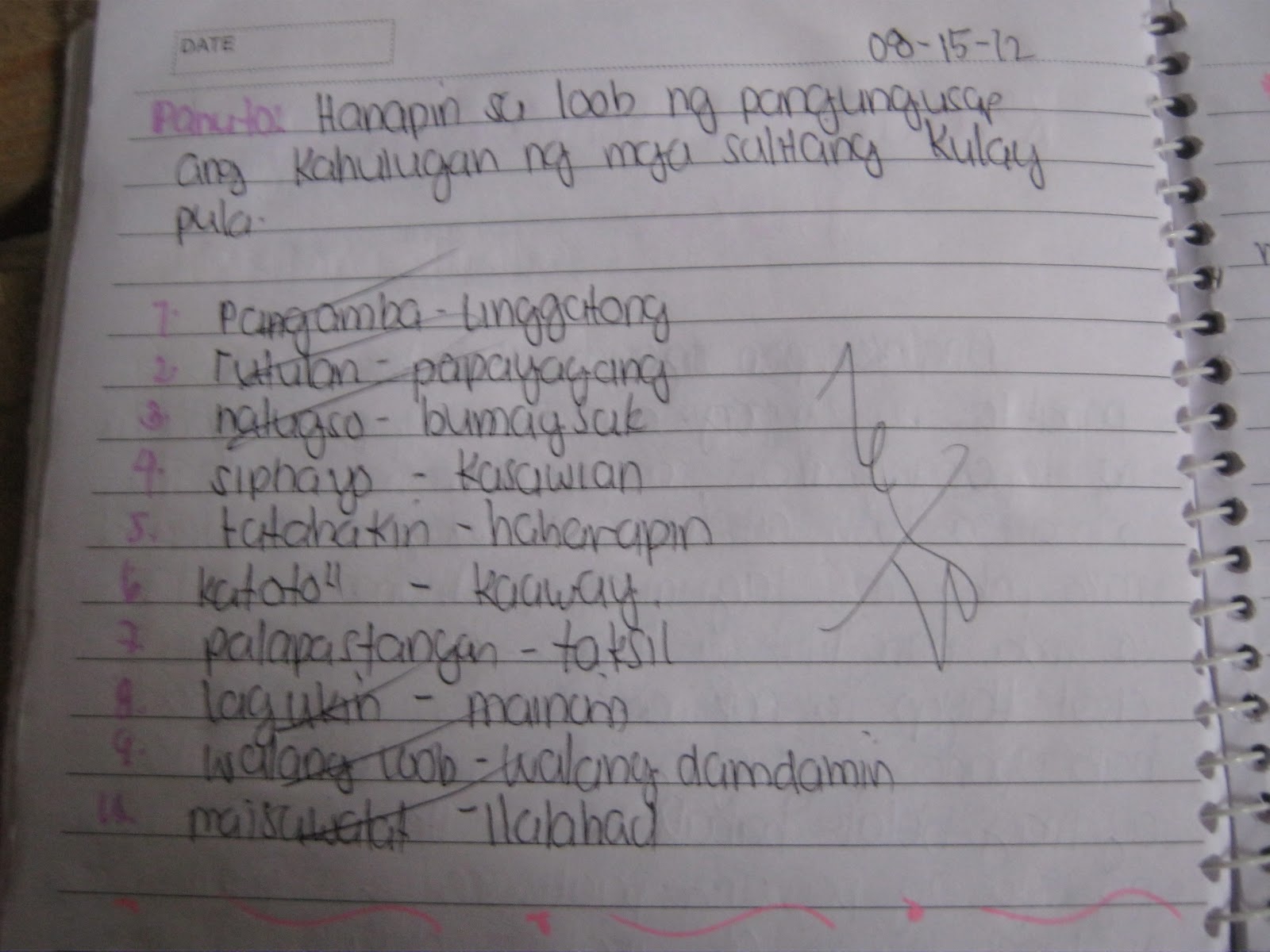 *Blog sa FILIPINO III* : Mga Pag-susulit~