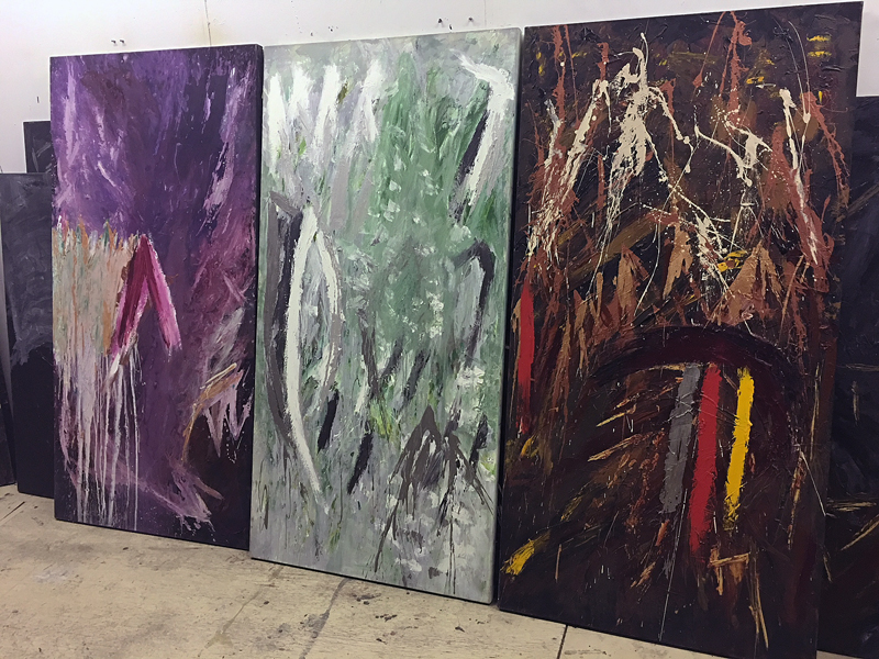 Structure and Imagery: Studio Visit: Ann Purcell and David Pollack in ...