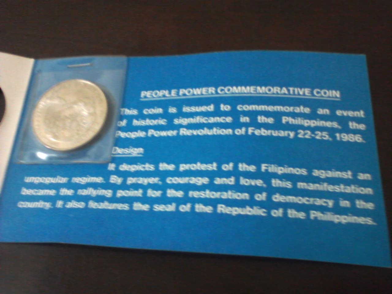 1986 EDSA Commemorative Coin