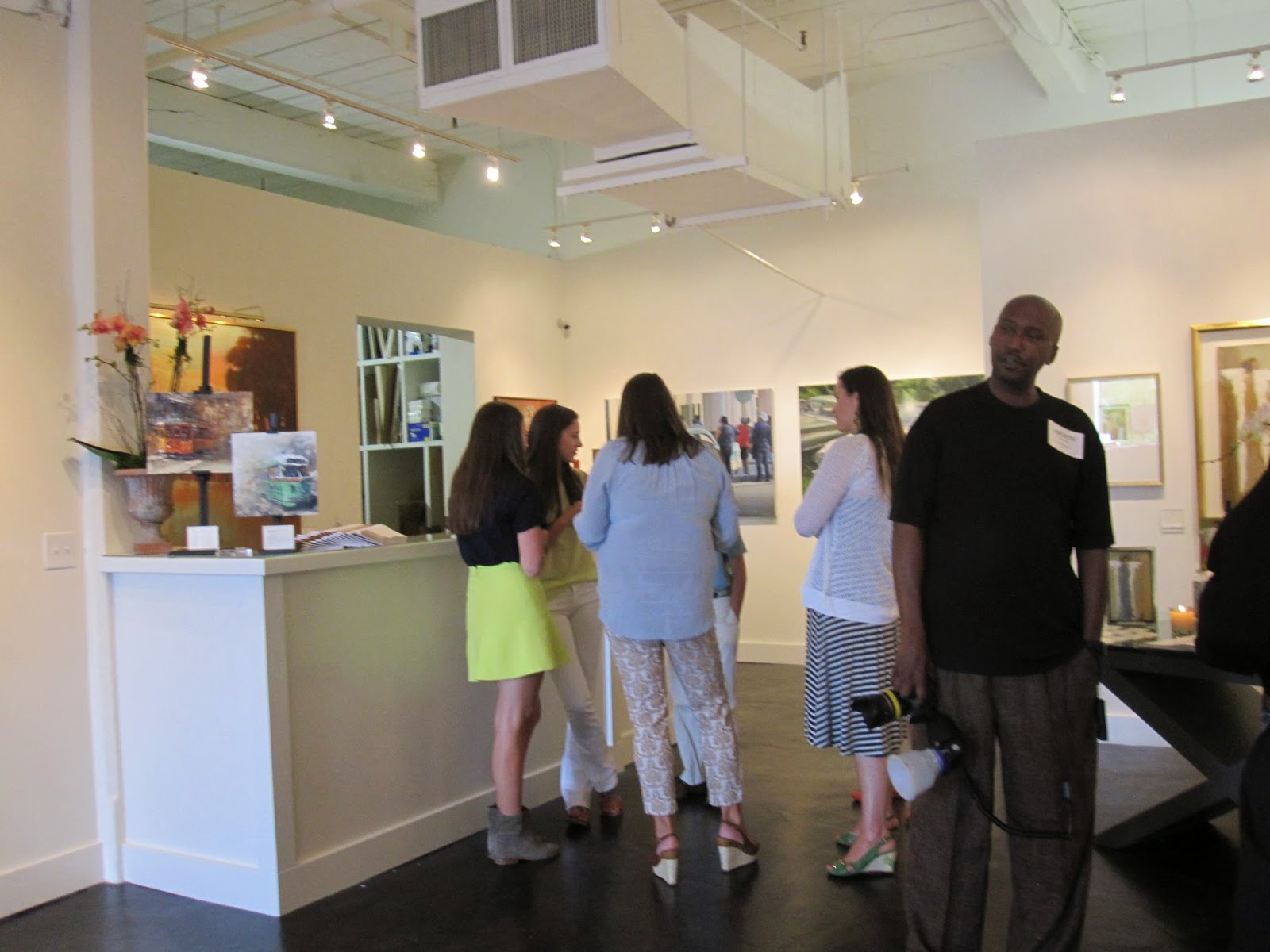 Design du Monde: Opening at Anne Neilson fine art in Charlotte, NC