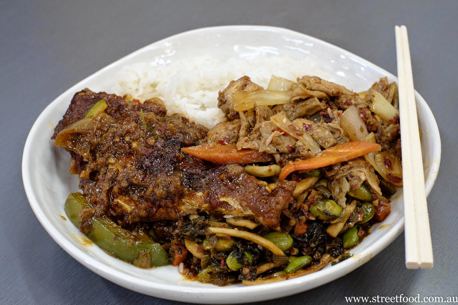 B-Kyu: Zhou Mum Cafe ~ Chinese - Dixon House Food Court, Chinatown