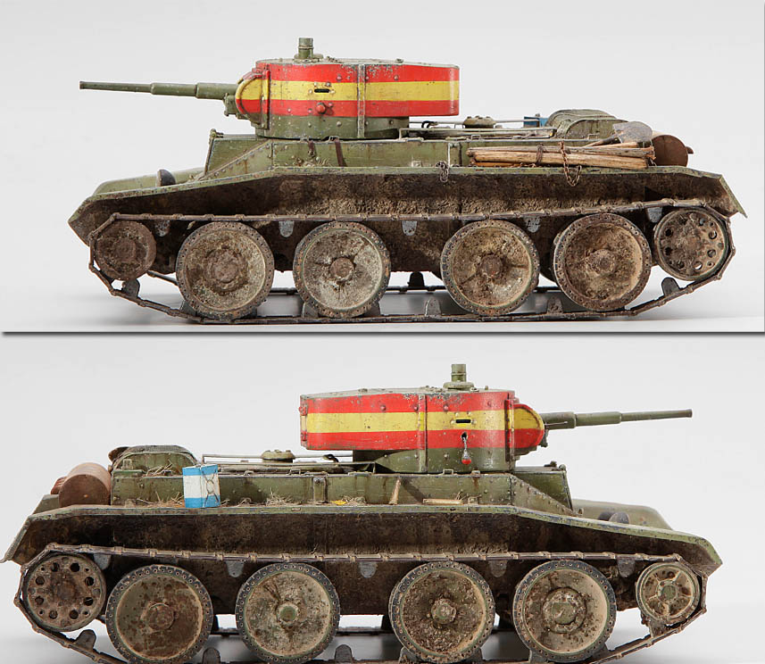 JUY's Modelling Blog: BT-5, Spanish Civil War