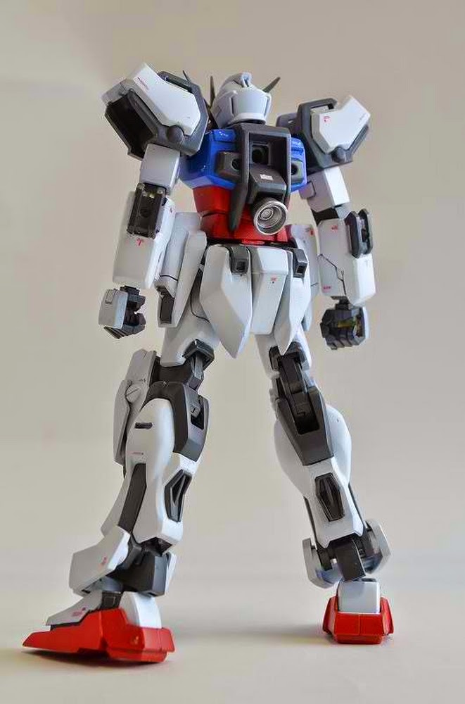 HG 1/144 Strike Gundam Assault Pack Custom Build - Gundam Kits ...