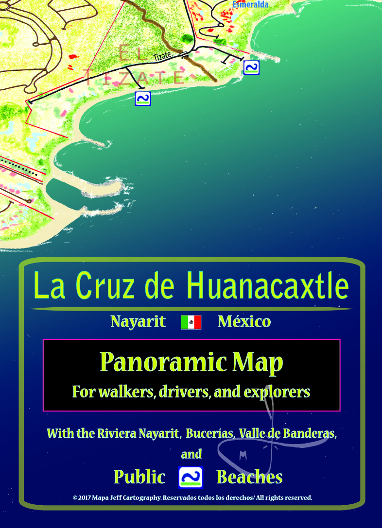 Mapa Jeff Cartography: La Cruz de Huanacaxtle