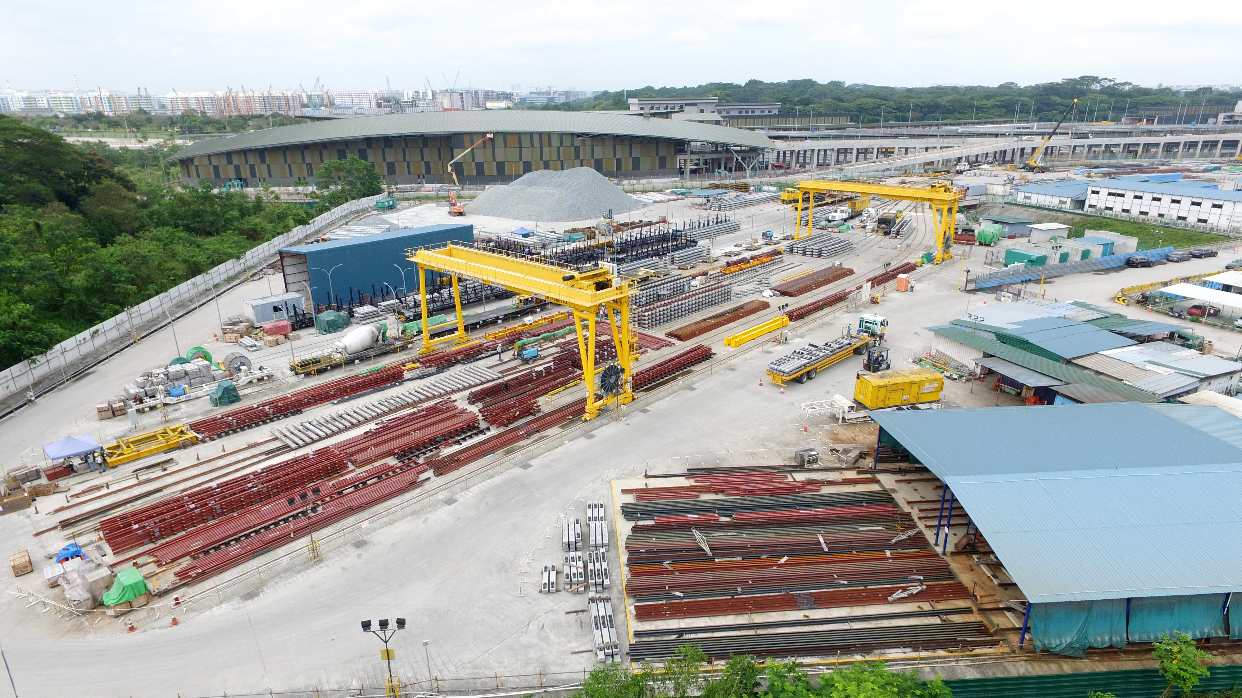 Thomson Line Construction: Launch Shafts Backfill