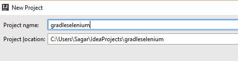 Selenium Webdriver: Setting up Selenium Gradle project in Intellij IDEA
