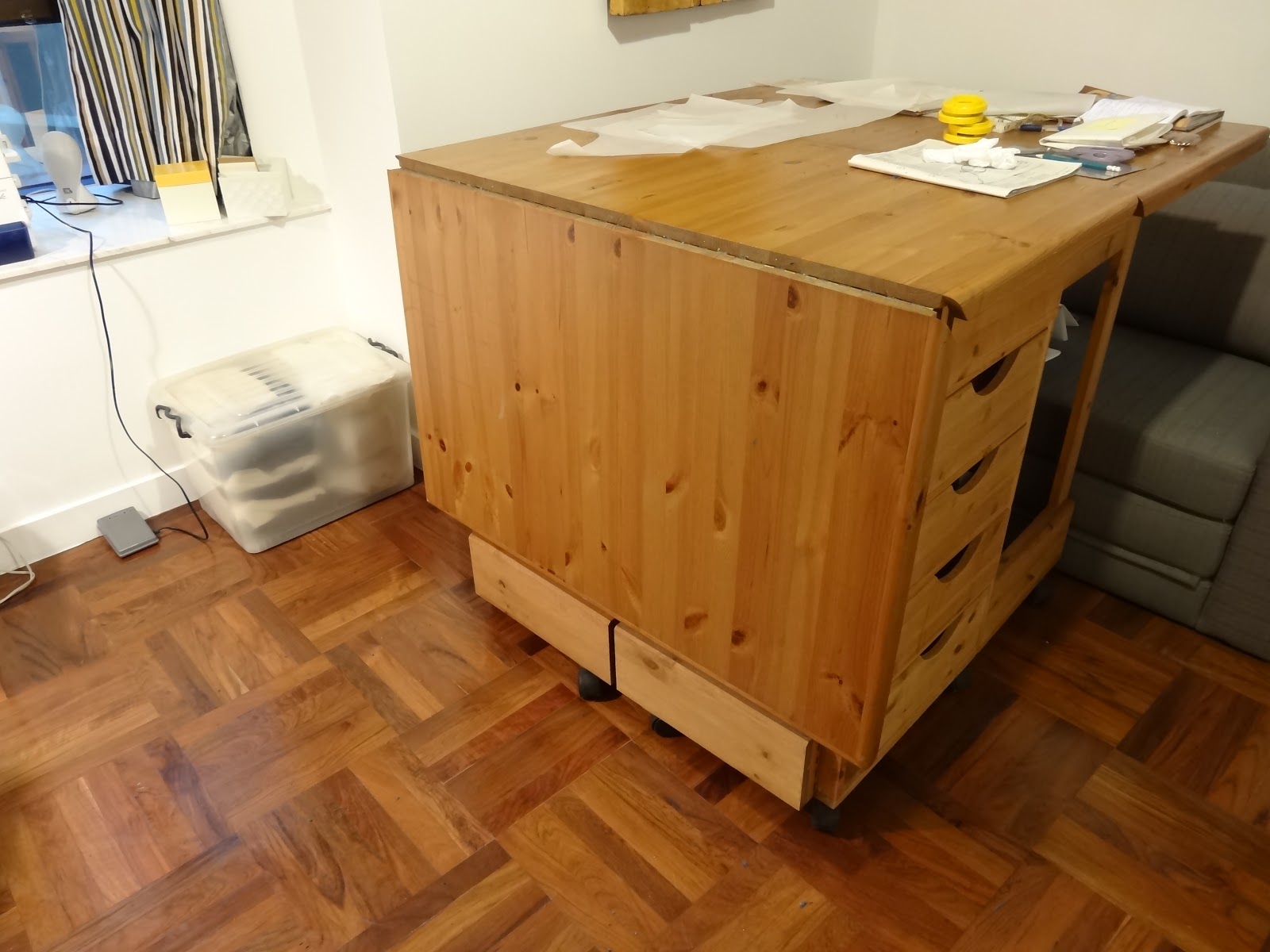 Allison.C Sewing Gallery: More cutting table photos