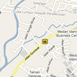 Mulia Fine Art Gallery ( Aris Aziz): Sungai Mulia Map