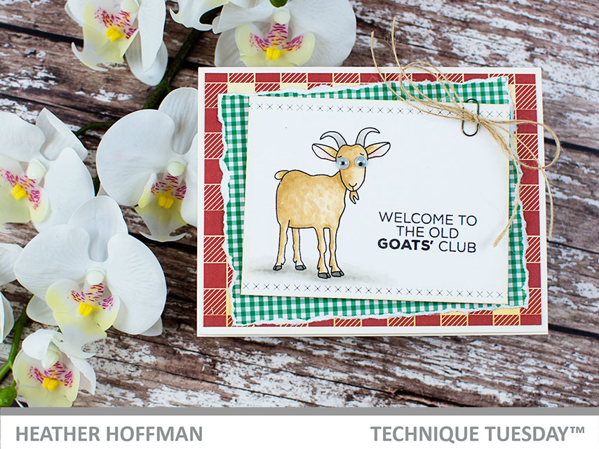 Houses Built of Cards: Technique Tuesday Countdown Day 2 - Old Goats' Club