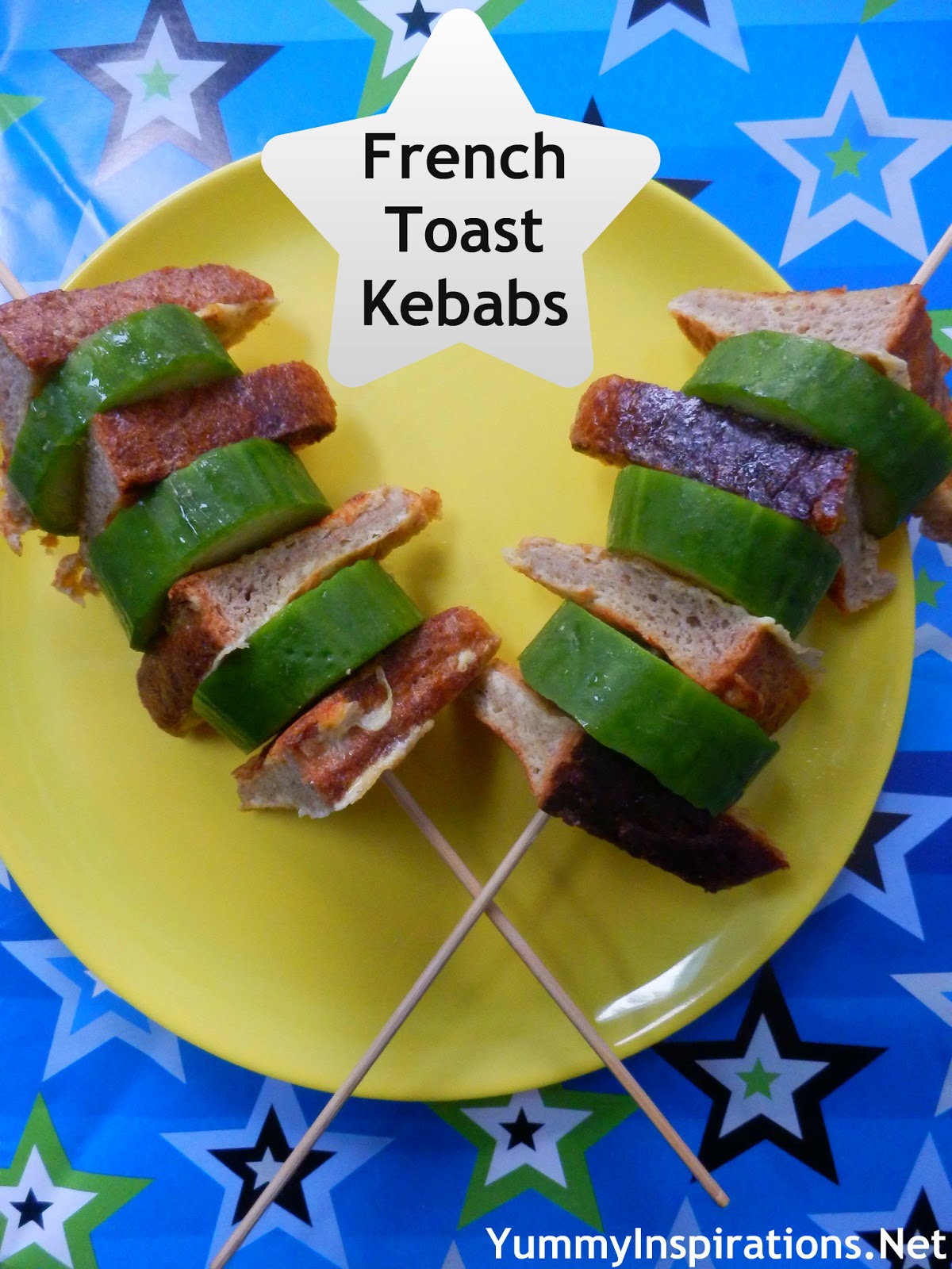 French Toast Kebabs