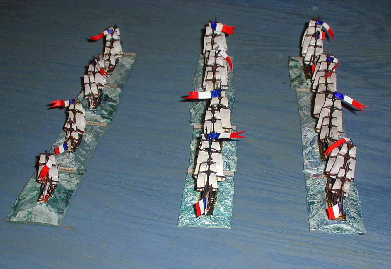 Blunders on the Danube: Napoleonic Sailing Ships - French