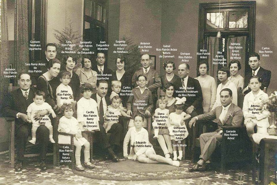 Familia Rizo-Patrón en el Perú