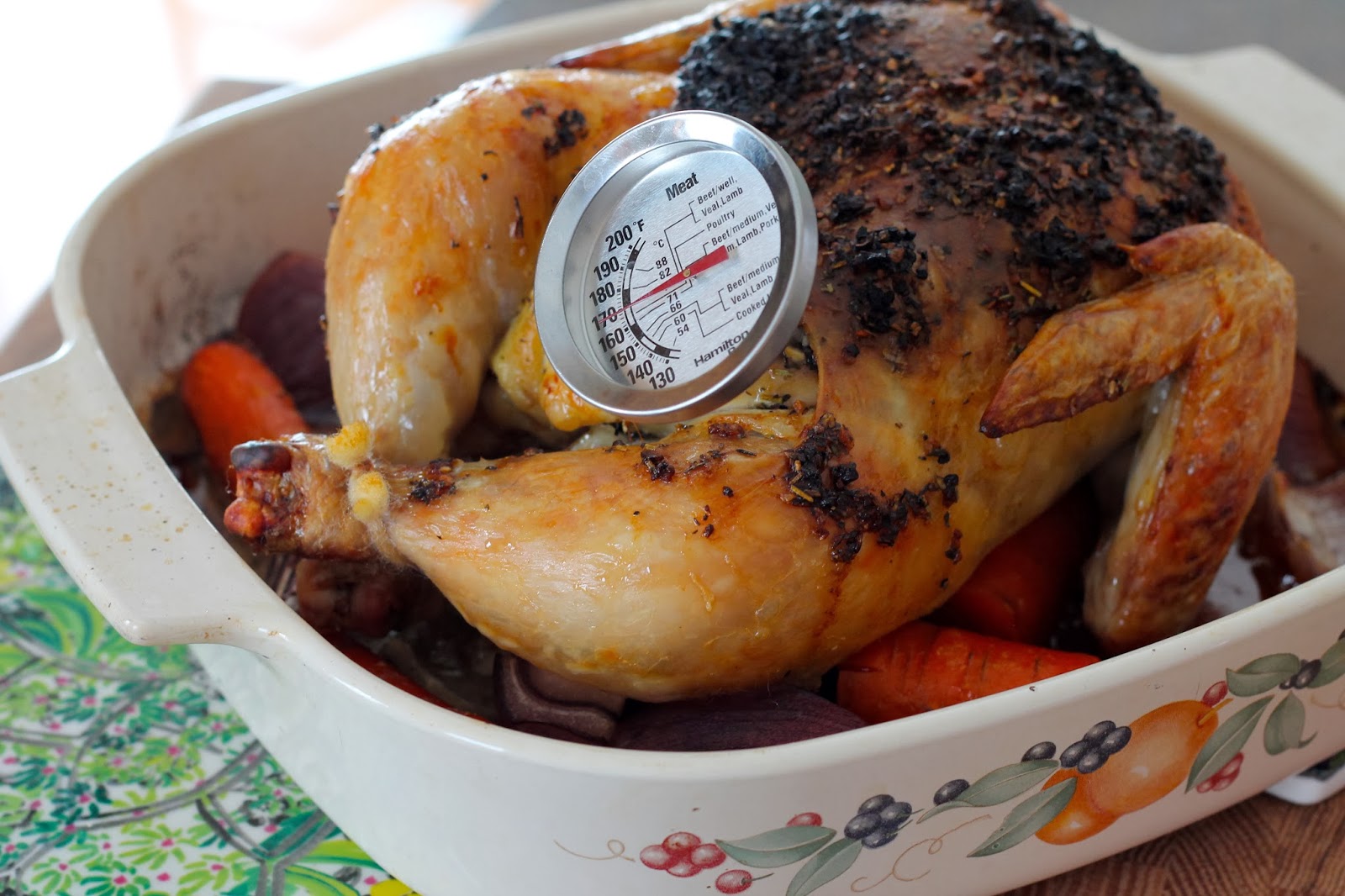 Mrs. Schwartz's Kitchen: Rustic Herb Roasted Chicken