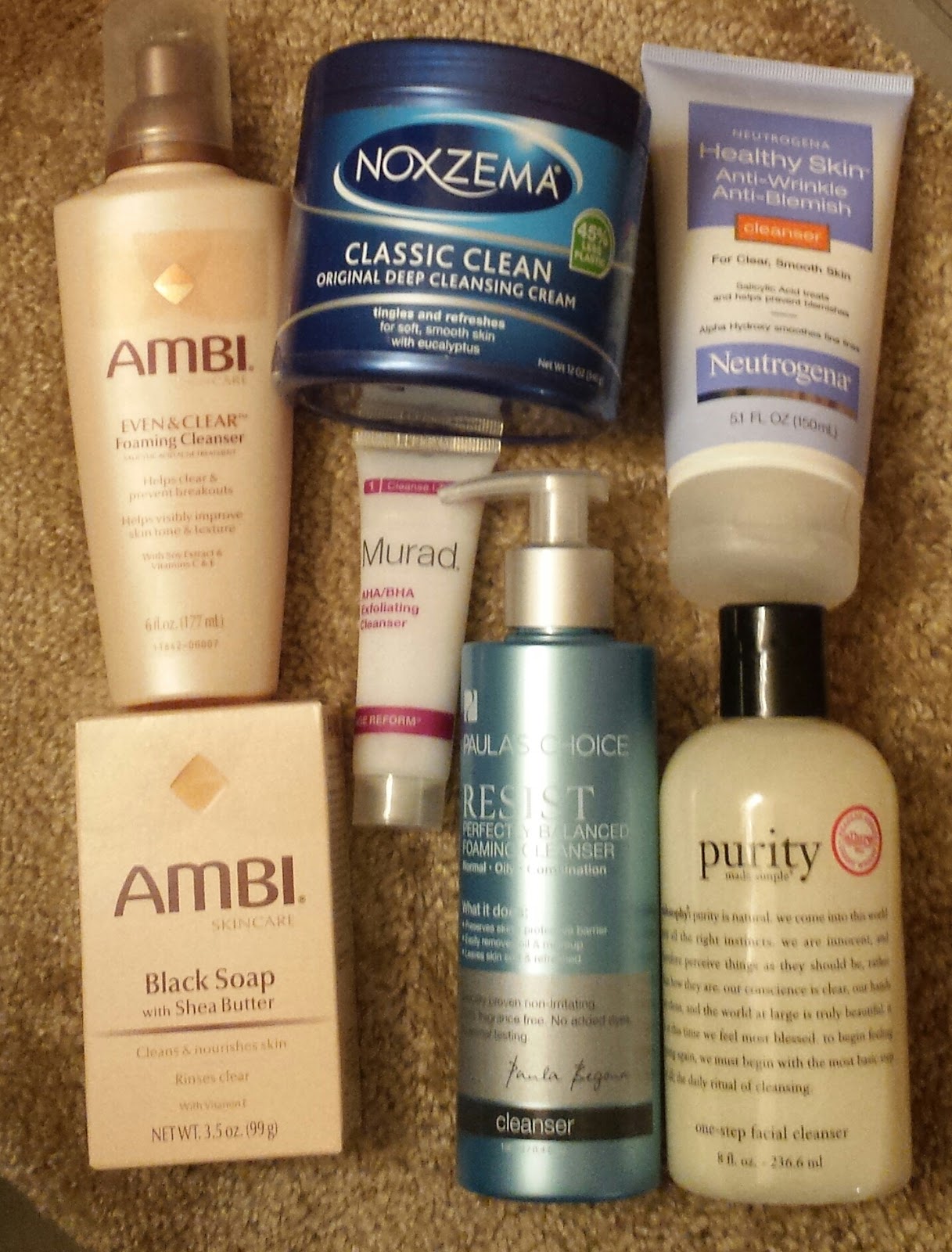 Welcome To My Randomness...: Skin Care Collection - Cleansers