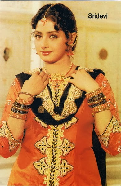 Sridevi: Sridevi and Anil Kapoor in and as Heer Ranjha (1992)