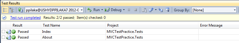 Aspiring Architect: Unit Test Case writing for a MVC Project