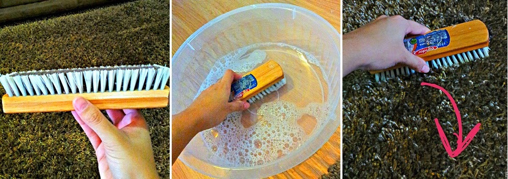 Super Dona de Casa: LIMPANDO TAPETE COM VANISH KARPEX