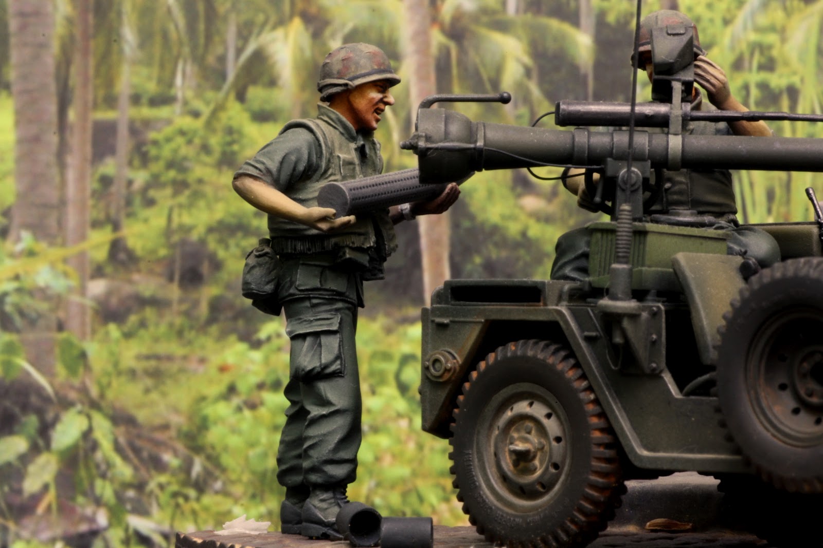 Miniature Creations: M151 Mutt with Recoilless Rifle - Vietnam