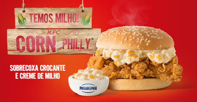 KFC Brazil Puts Creamed Corn in New Chicken Sandwich