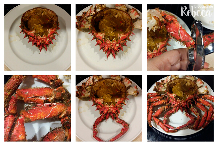 La cocina de Rebeca: Cómo cocer, limpiar y servir una centolla