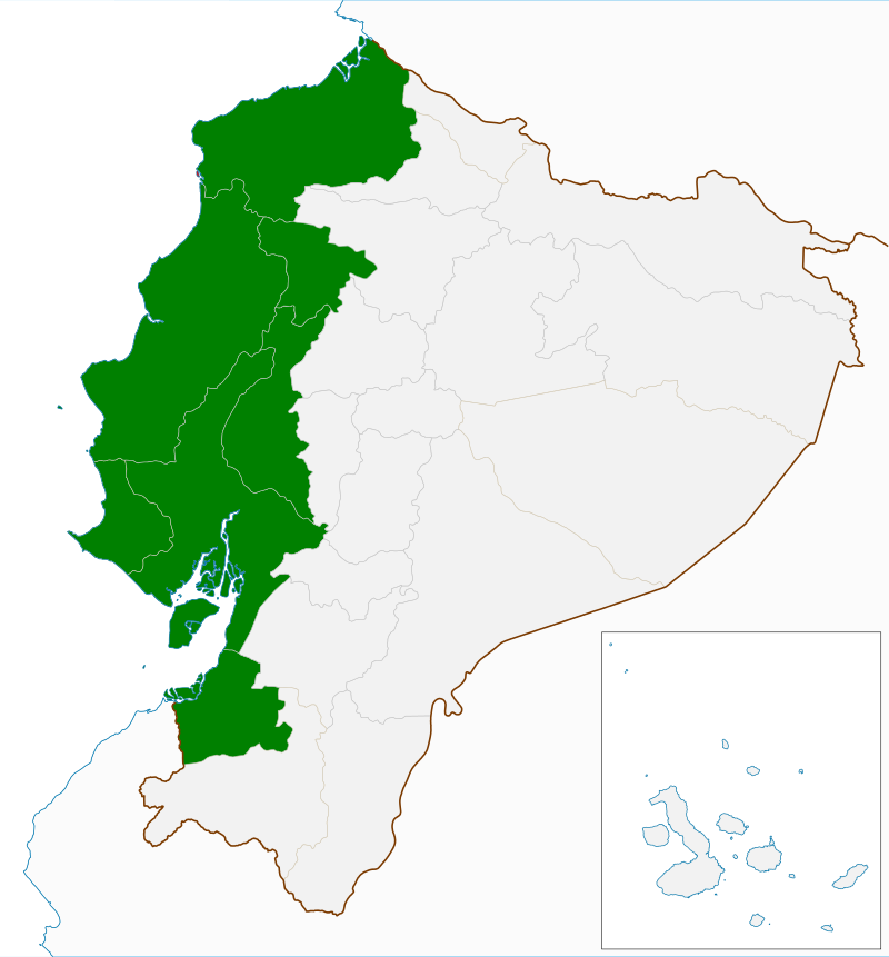 Región Litoral o Costa