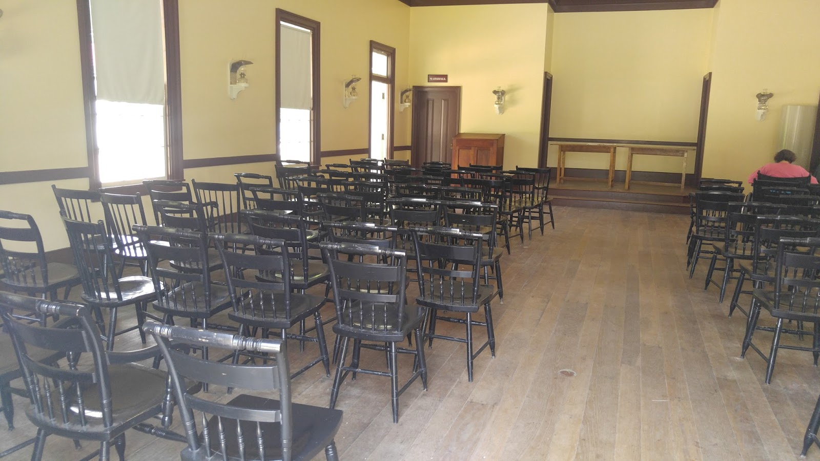 Travels of a Hobgoblin Taphophile: Ohio Village Town Hall - Ohio Village