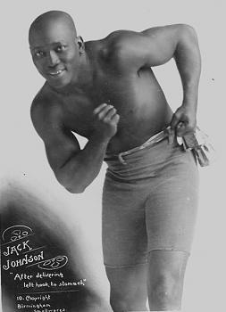 Young Jack Johnson Boxer