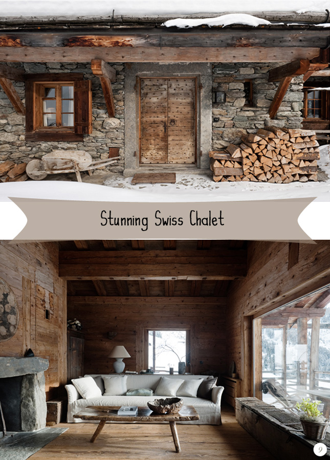 Home Tour: Swiss Chalet | Articles Interior Design Room