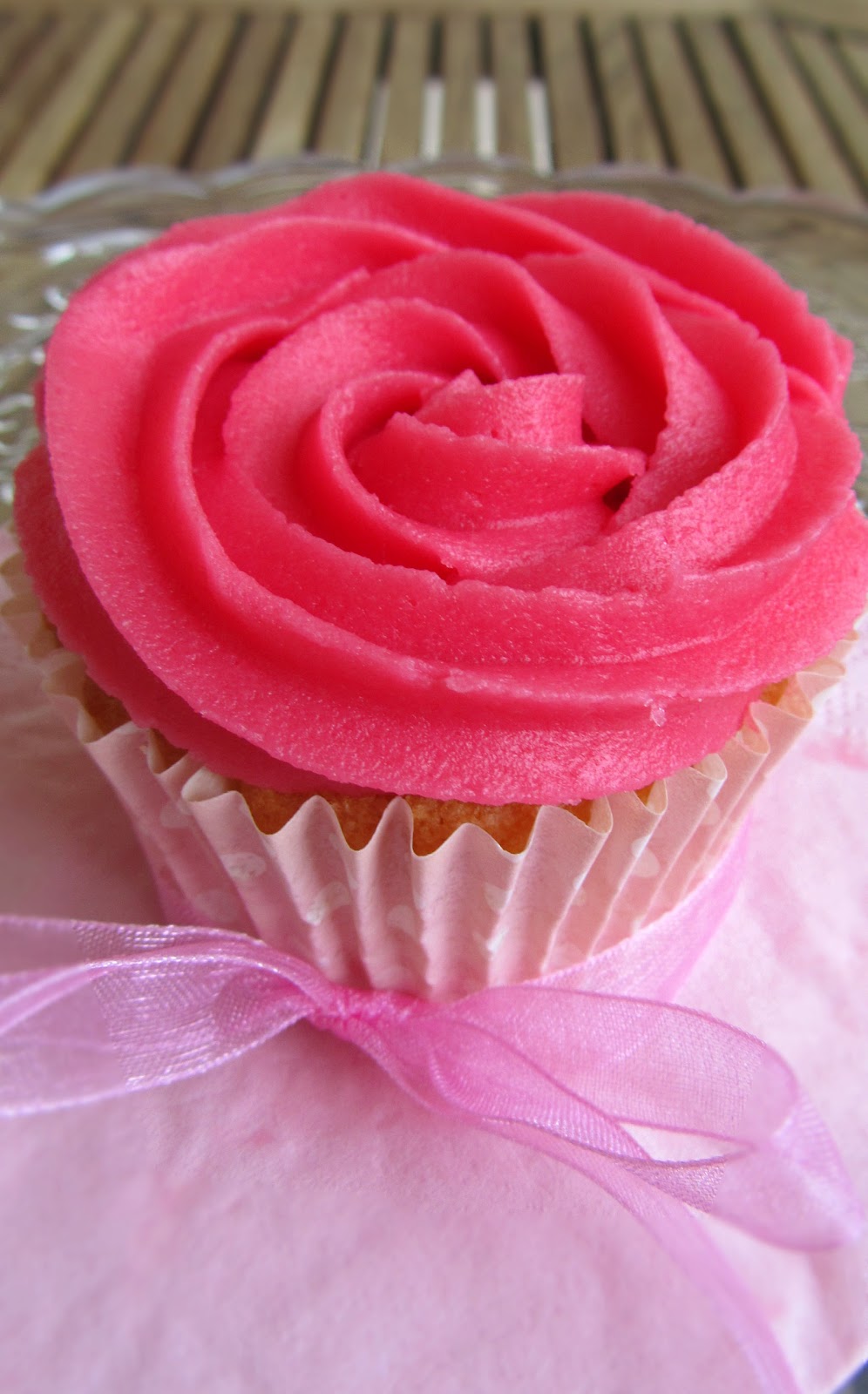 Ma petite patisserie: Cupcakes con rosas de buttercream