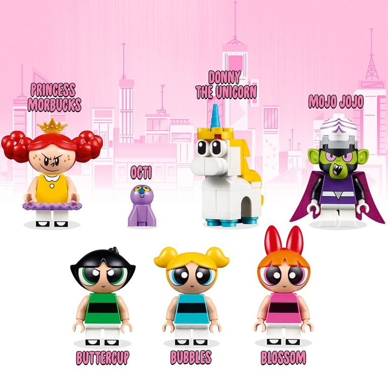 AnJ's Brick Blog: Lego Powerpuff Girls Minifigures Revealed!