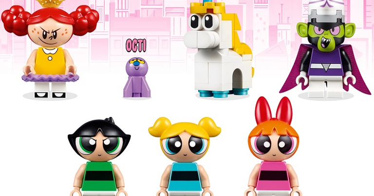 AnJ's Brick Blog: Lego Powerpuff Girls Minifigures Revealed!