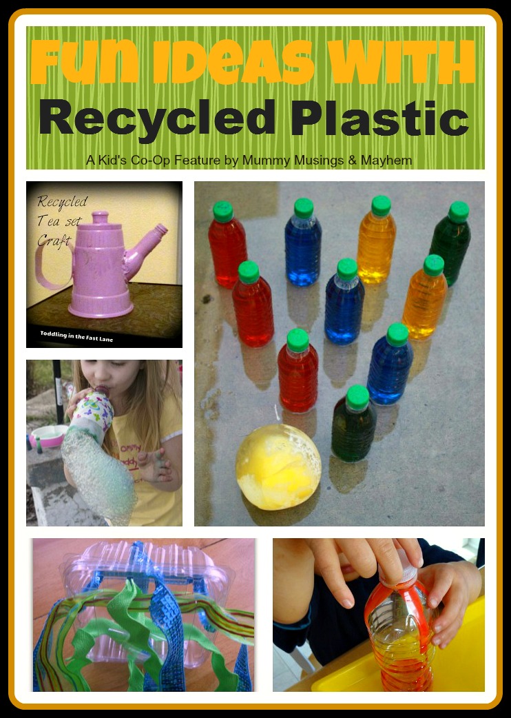 Weekly Kid’s Co-Op – Fun with Recycled Plastic!