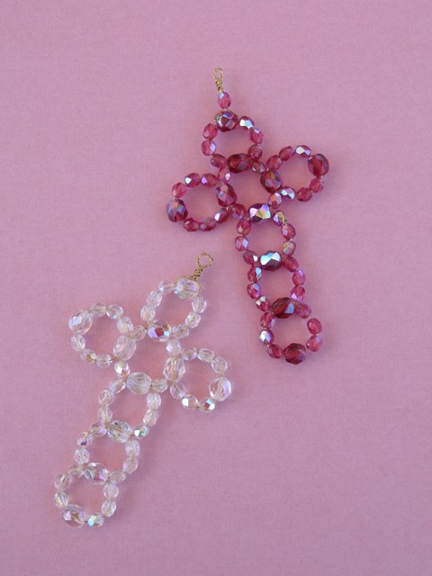 Terry Ricioli Designs: Beaded Crosses