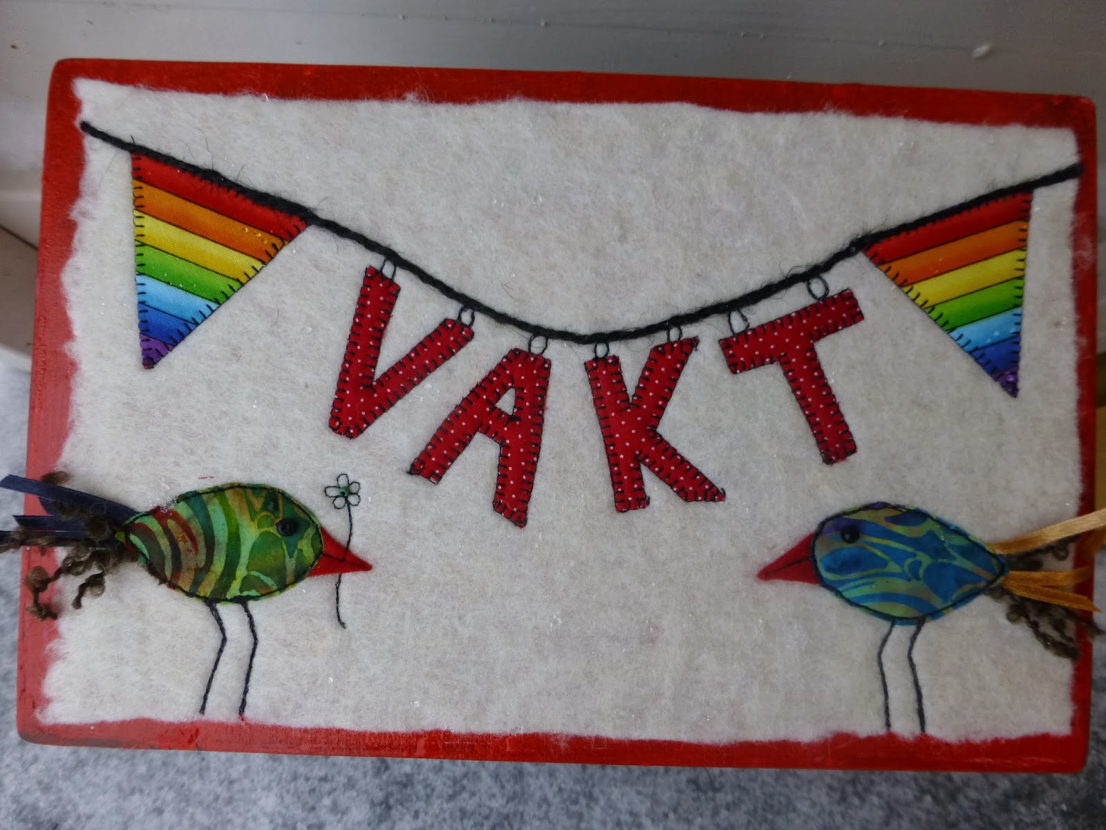 Edny sine puslerier: På vakt