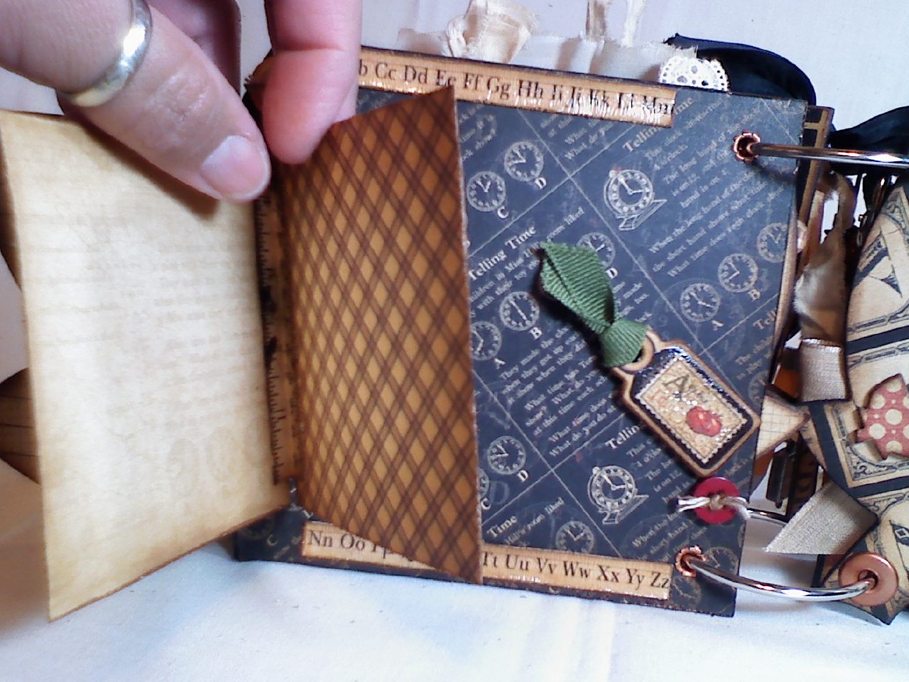 “Autumn Leaf” Custom Accucut die and Album! – The Jule Box Studios