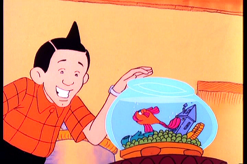 [TOMT] Character: cartoon or comic or real life, tall man with black ...