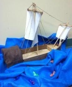 Bible Fun For Kids: Jesus has Breakfast on the Shore & Returns to Heaven